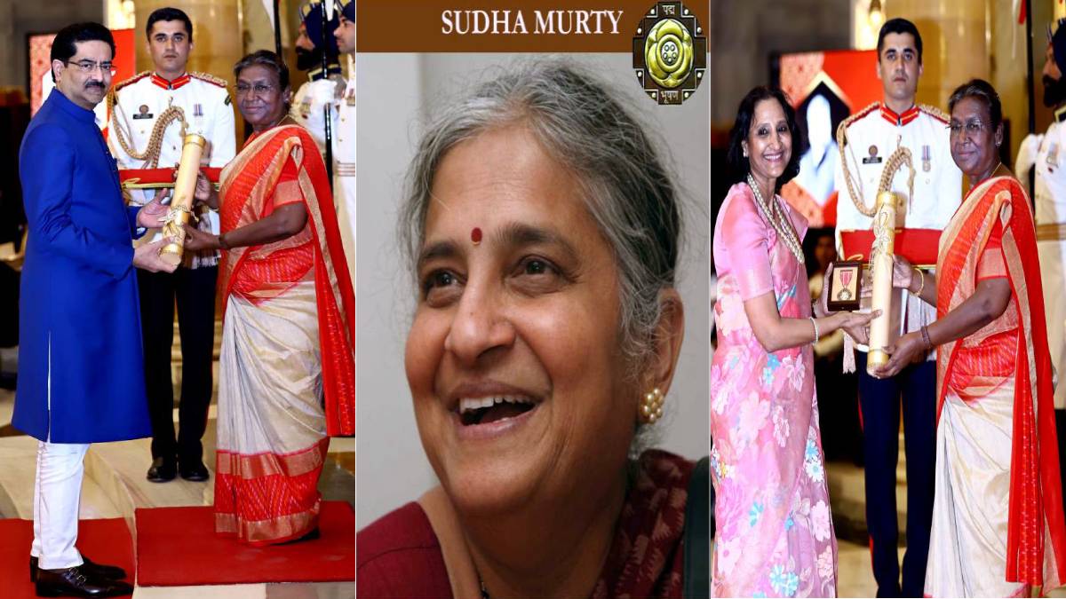 தொழிற்துறையில் 3 பேருக்கு பத்ம விருதுகள்..! | Padma awards 2023: Infy Sudha murthy, kumar ...
