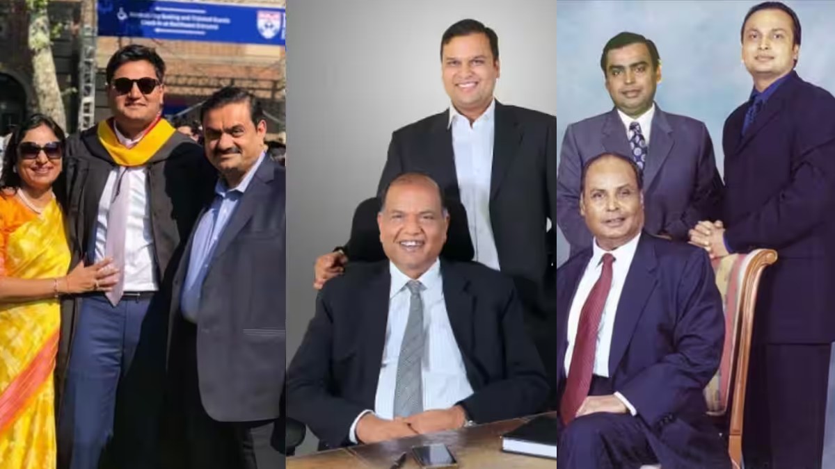 அம்பானி டூ அதானி: தந்தை-மகன் போல ஒரு சிறந்த டீம் கிடையாது..!! | Ambani ...